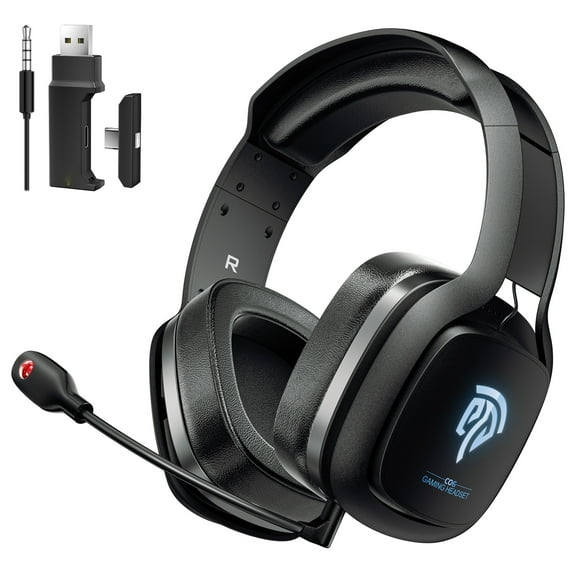 RGB Gaming Headset with Microphone Over-Ear Wired Headphones Drivers ...