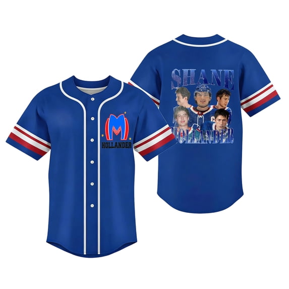 HTQWLP Heated Rivalry Baseball Jersey, Hollander #24 Heated Rivalry ...