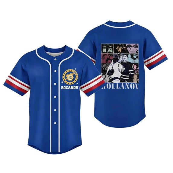 HTQWLP Heated Rivalry Baseball Jersey, Hollander & Rozanov Heated ...