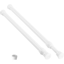 HTSQYL 2 Pack 5/8" Tension Curtain Rod, RV Tension Bars, Cupboard Rods ...