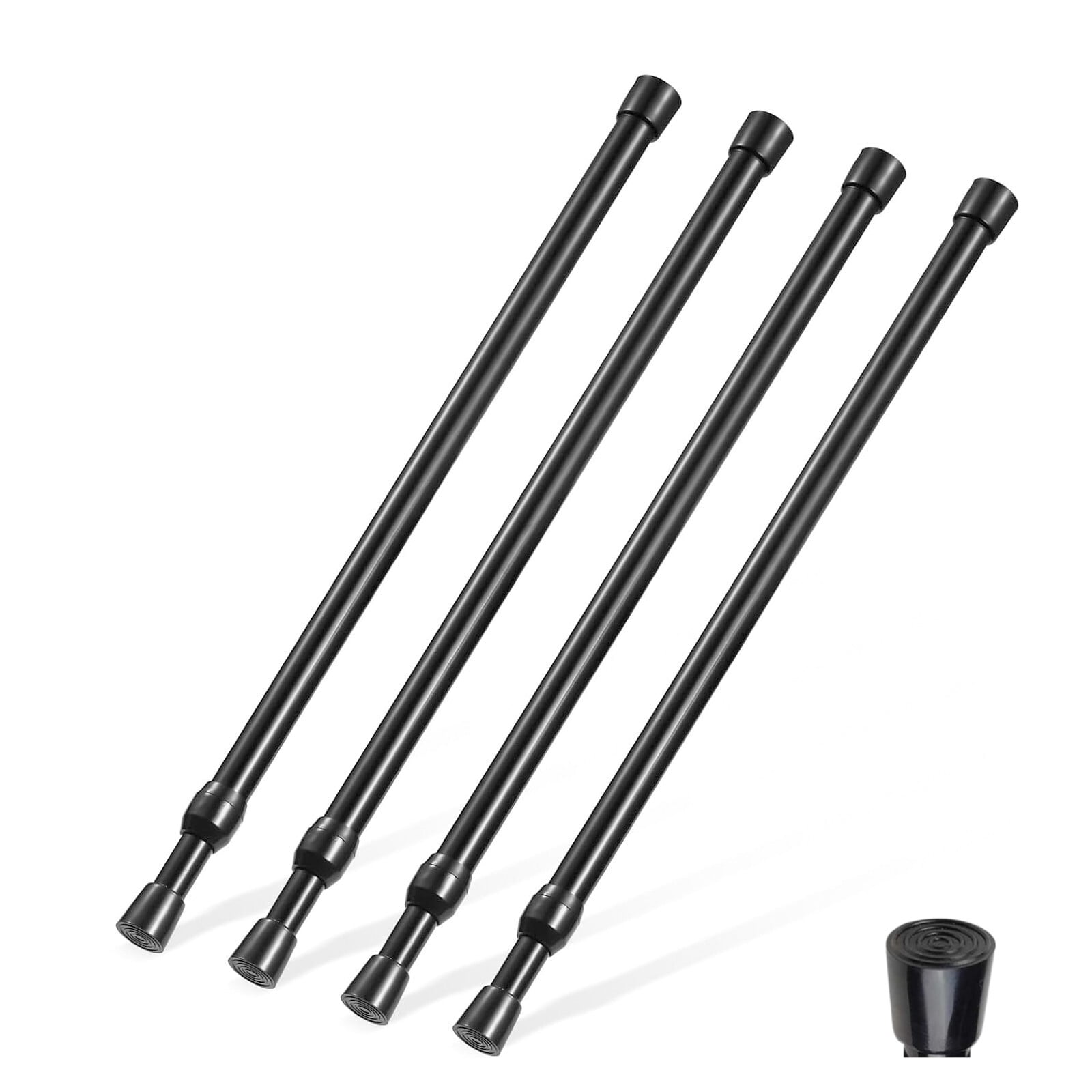 HTSQYL Spring Tension Rods 16-28 Inches Spring Load Adjustable ...