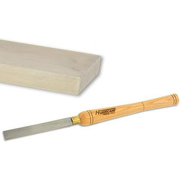 HTT-107, High Speed Steel, 3/4" Square Nose Scraper for Woodturning ...