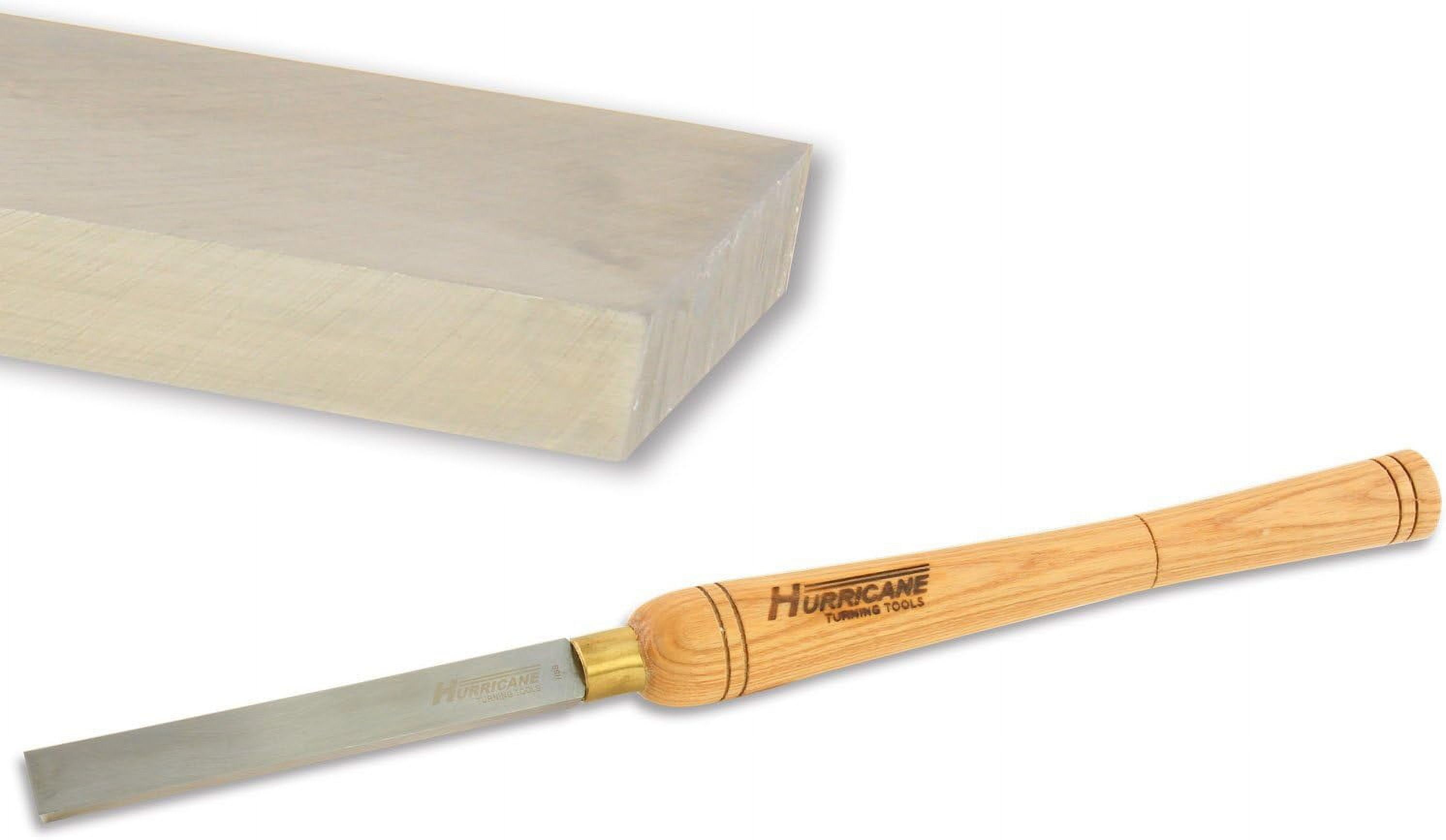 HTT-107, High Speed Steel, 3/4" Square Nose Scraper for Woodturning ...