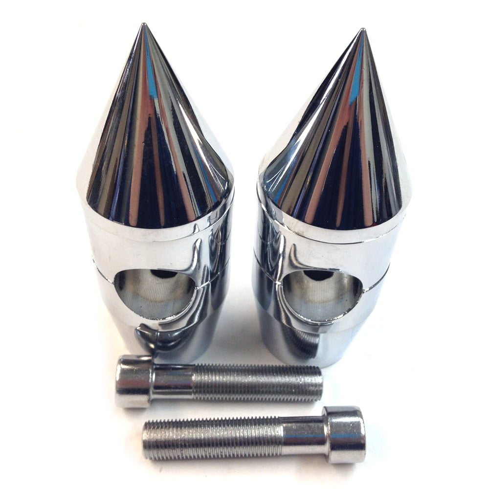 HTT-MOTOR 1" Chromed Handlebar Risers Harley Davidson/Cruisers/Choppers ...