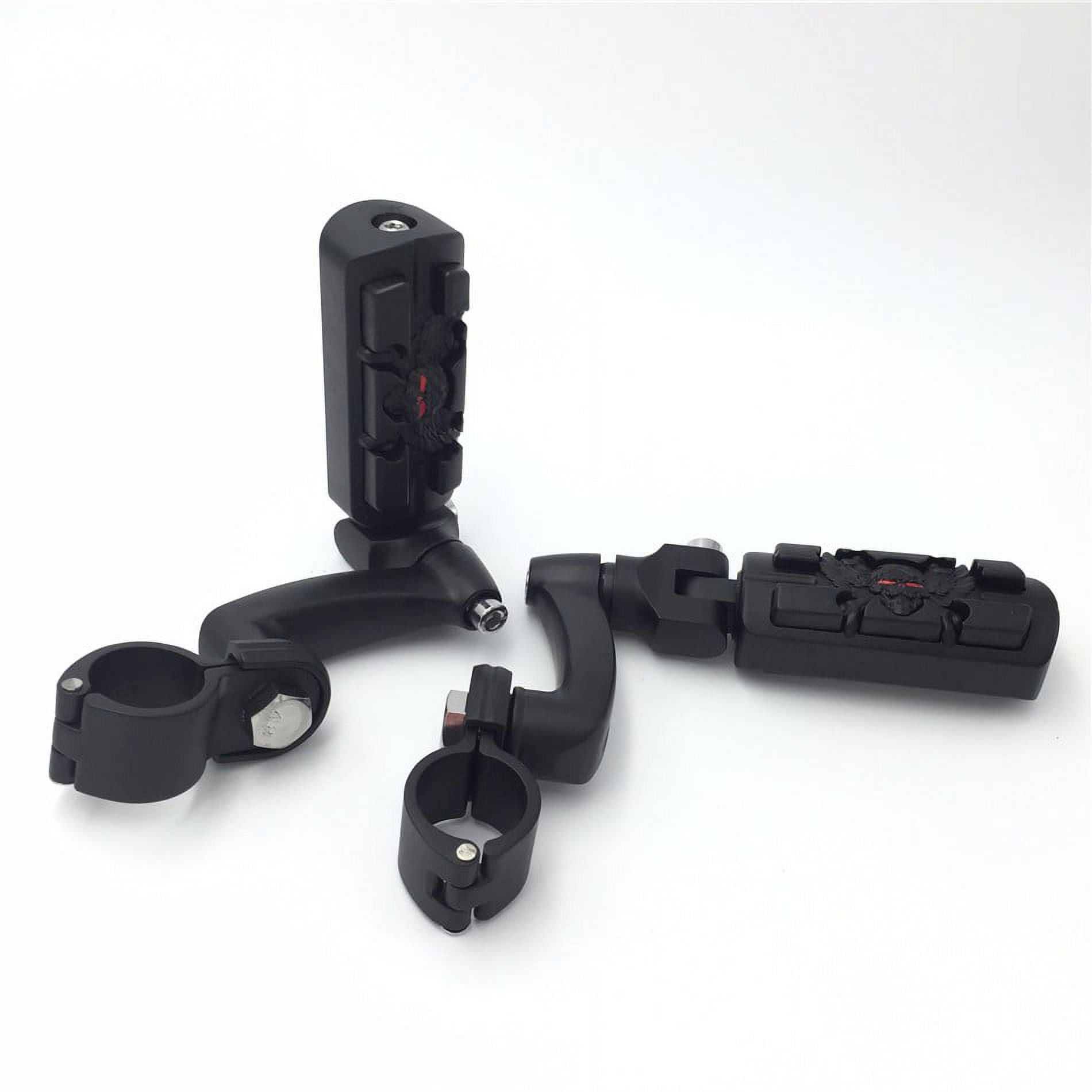 HTT-MOTOR Black Peg Mounting Kit with Wing Zombie Sull Foot Peg For ...