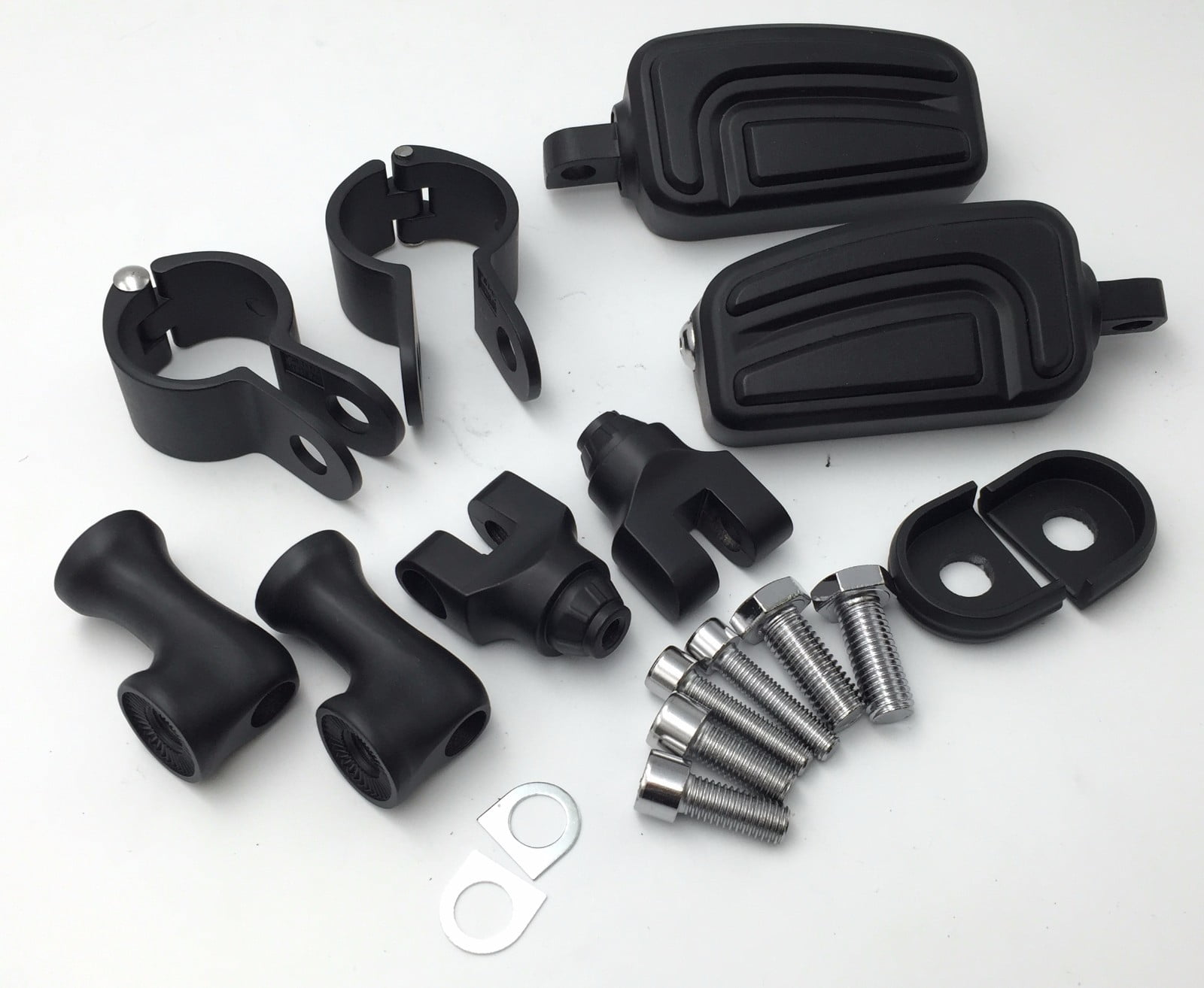 HTT-MOTOR Black Short Angled Adjustable Peg Mounting Kit AirFlow Foot ...