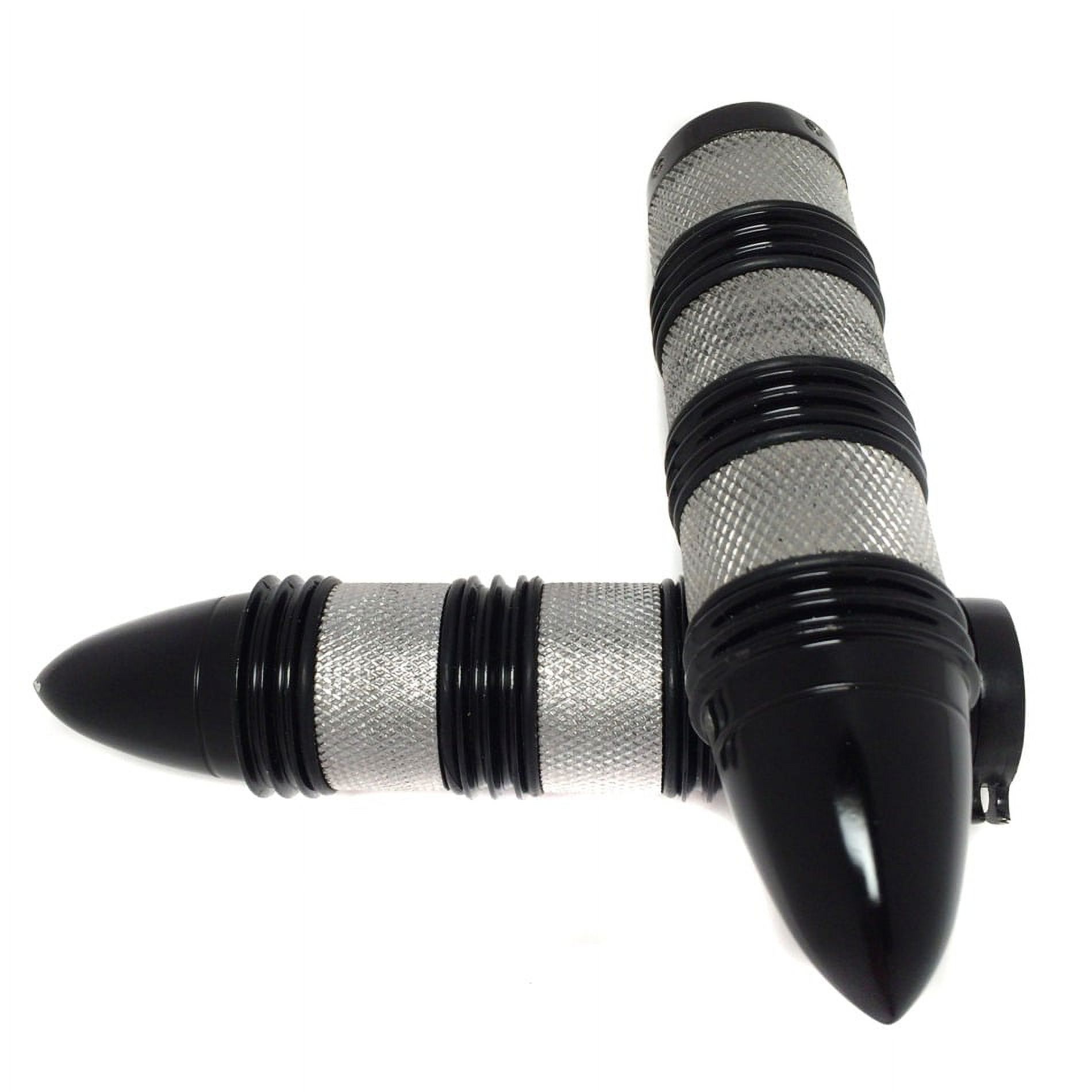 HTT-MOTOR Bullet Style 1" 25mm Hand Grips For Harley Dyna Glide Wide ...