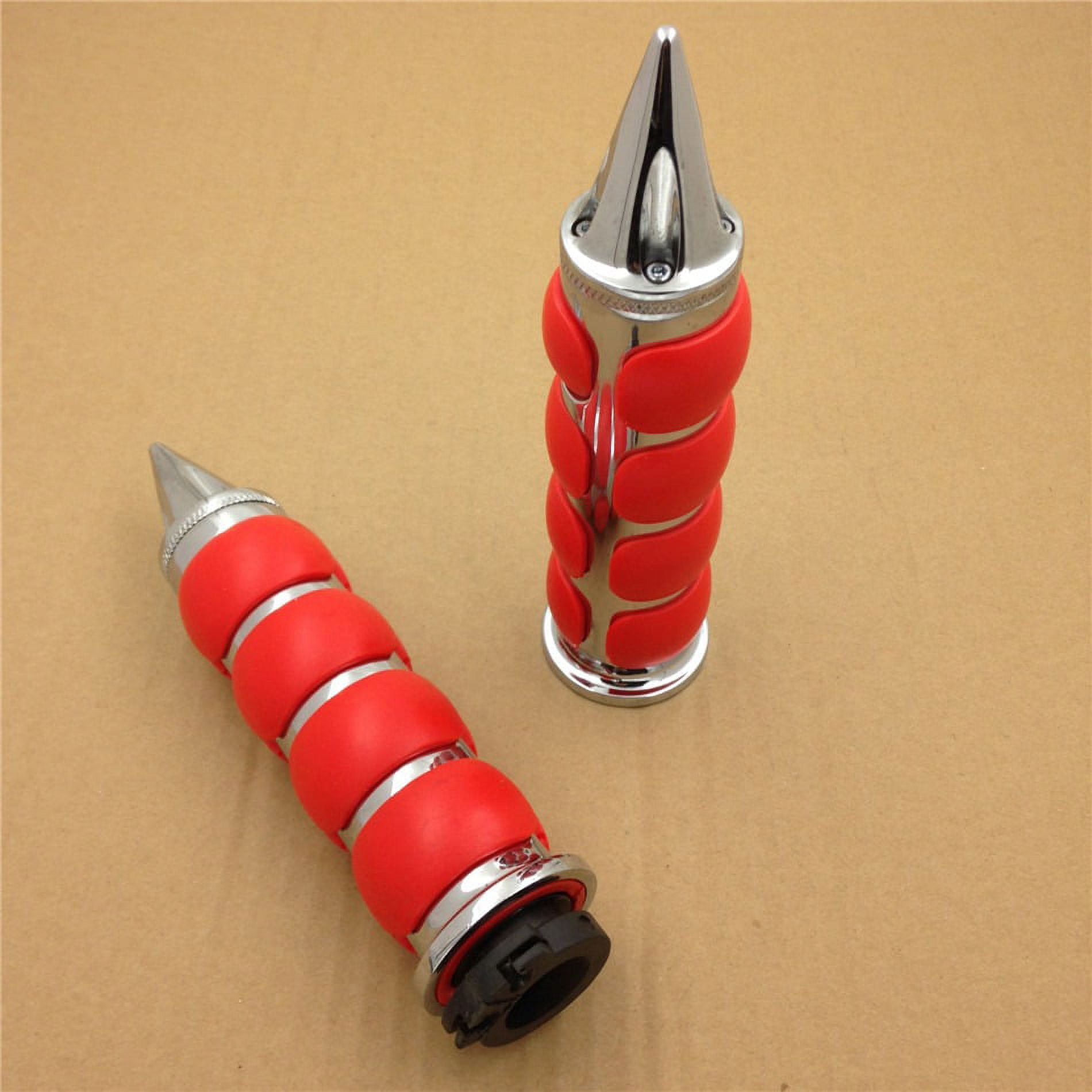 Red Harley Grips