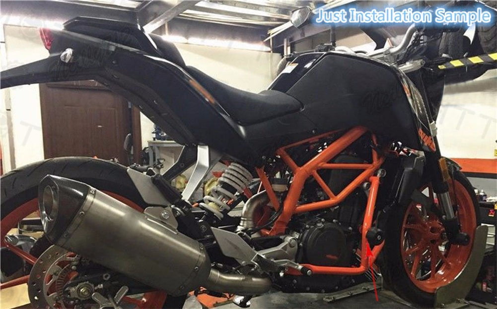 HTT-MOTOR Crash Bar Frame Engine Protection Guard Bumper for KTM DUKE ...