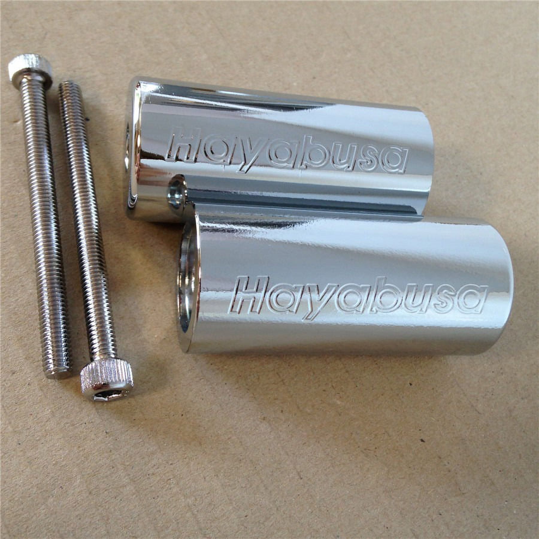 HTT-MOTOR Custom 3" Long Billet Bar Ends For 1999-2014 Suzuki Hayabusa ...