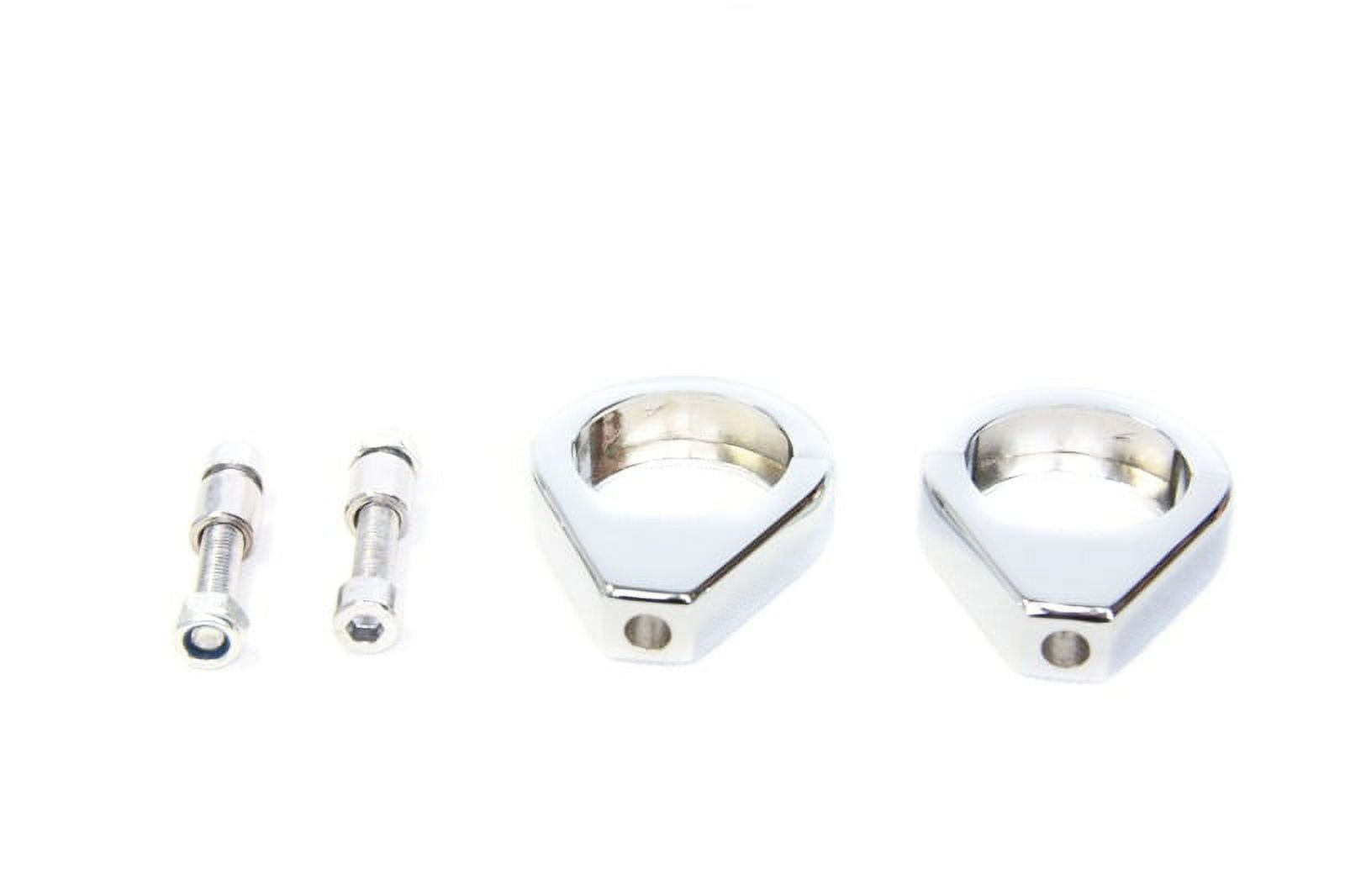 HTT-MOTOR Motorcycle Fork Clamp Turn Signal Clamps For Harley Softail ...