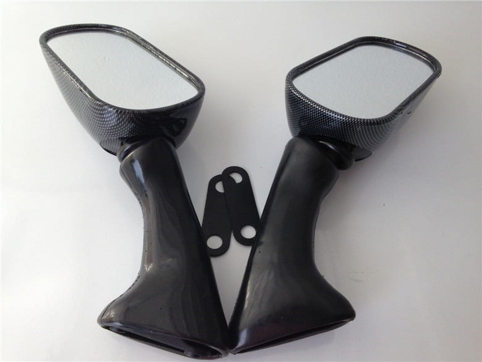 HTT Motorcycle Carbon Fiber Racing Mirrors For 1991-1998 Honda CBR 600 ...