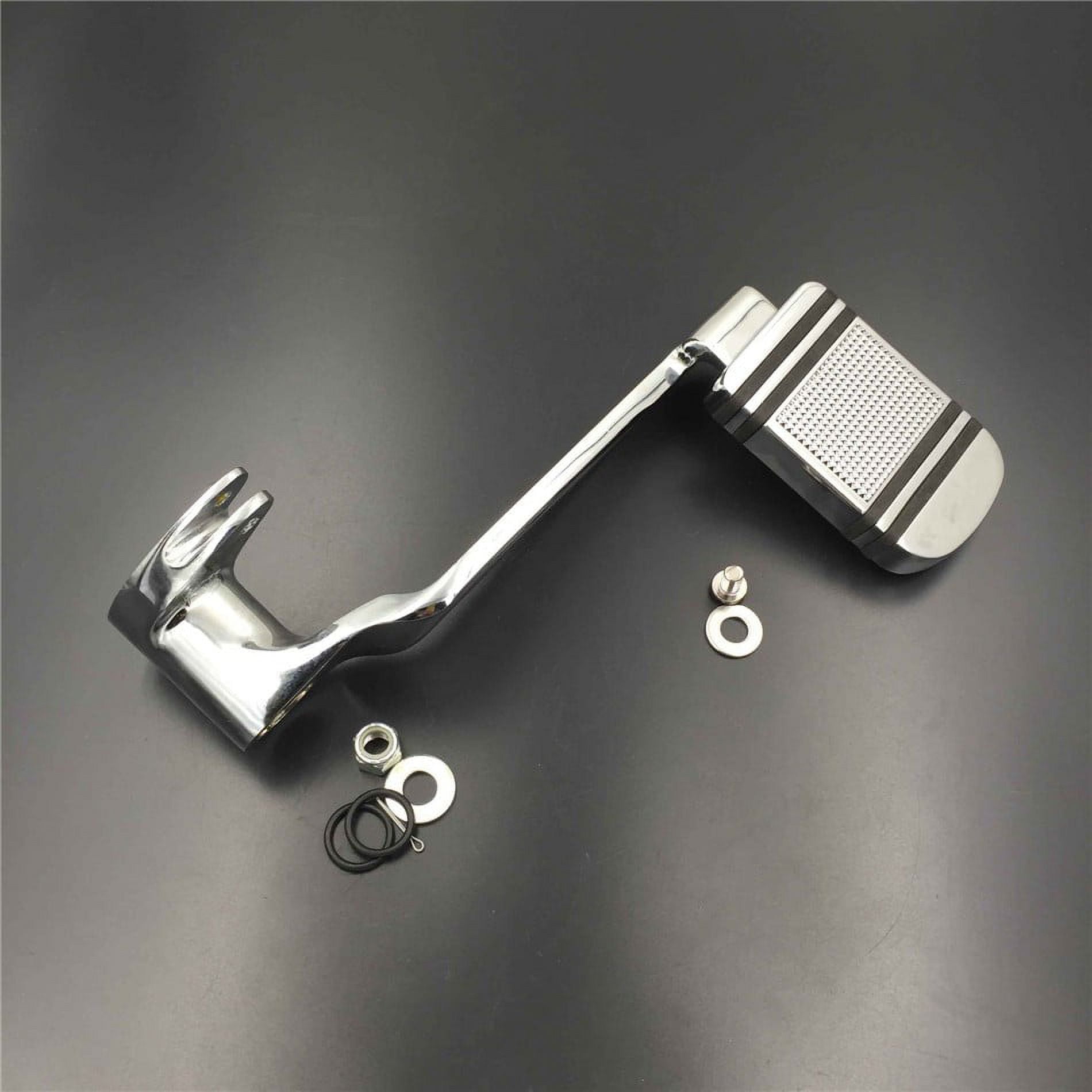 HTT Motorcycle Chrome Rear Brake Lever Brake Pedal Foot Lever with ...