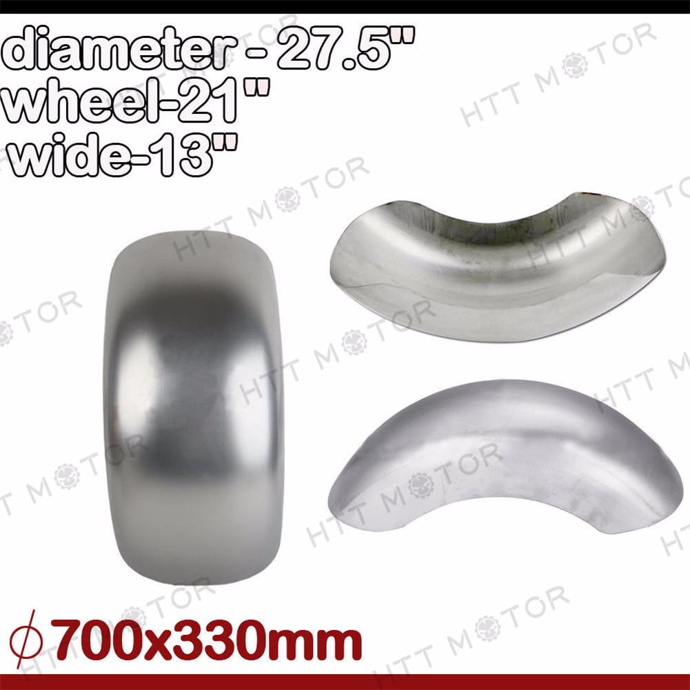 HTTMT- 21" WHEELS 13" Wide Rear Fender 300mm tires Custom For Harley ...