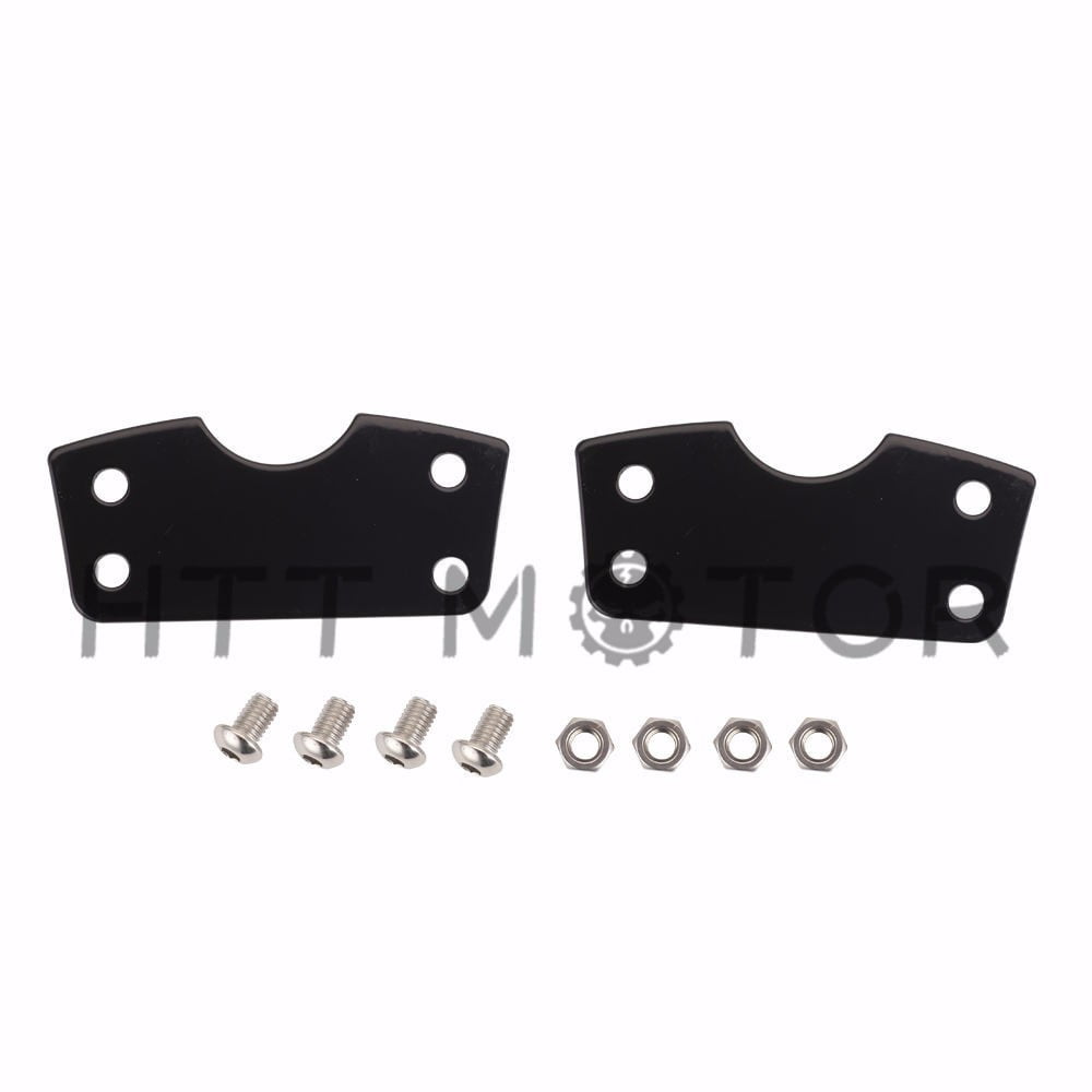 HTTMT- Fender Riser Black Brackets For 21" Wheel Harley Touring Road ...