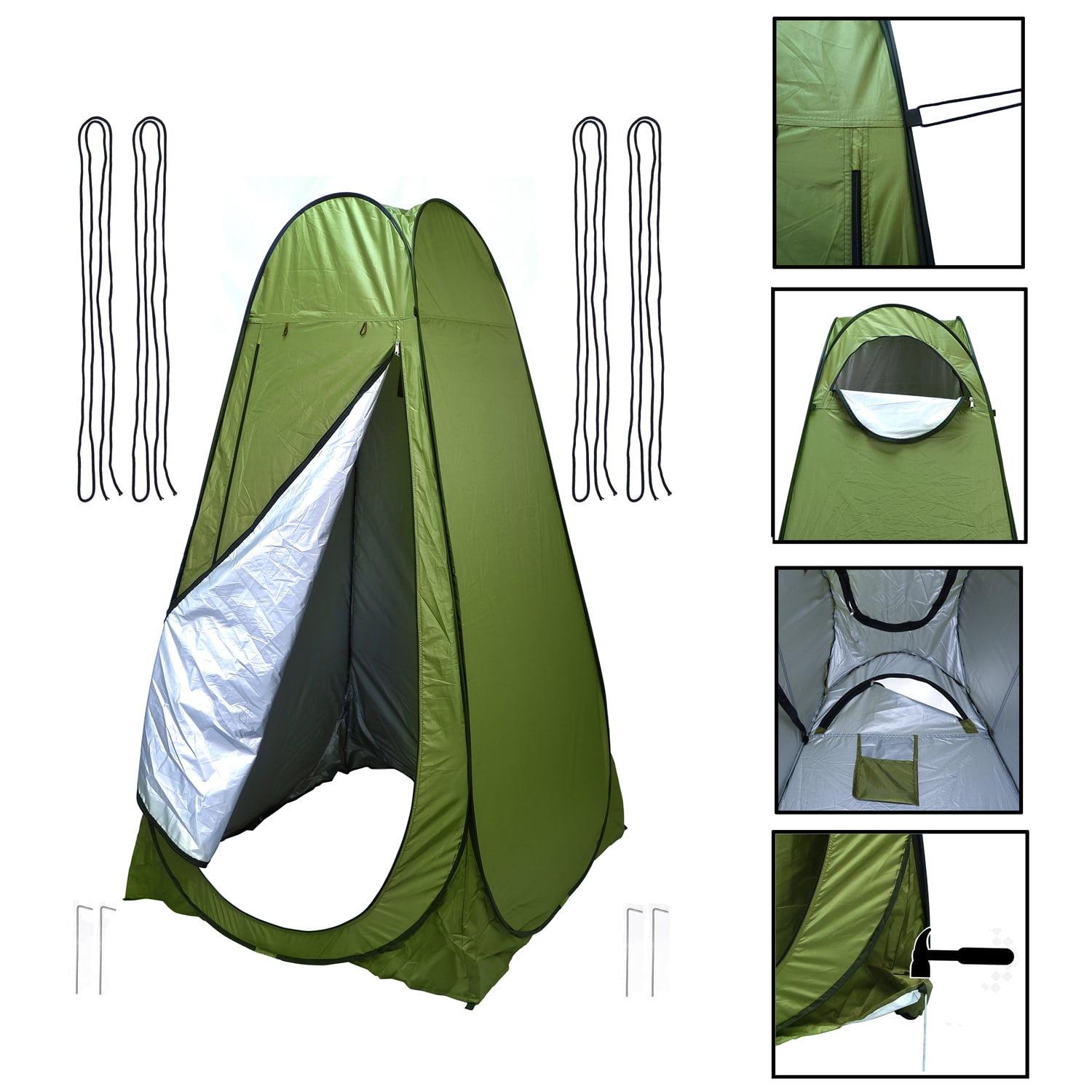 HTTMT- Pop Up Instant Tent Rain Shelter Privacy Tent Shower Toilet ...