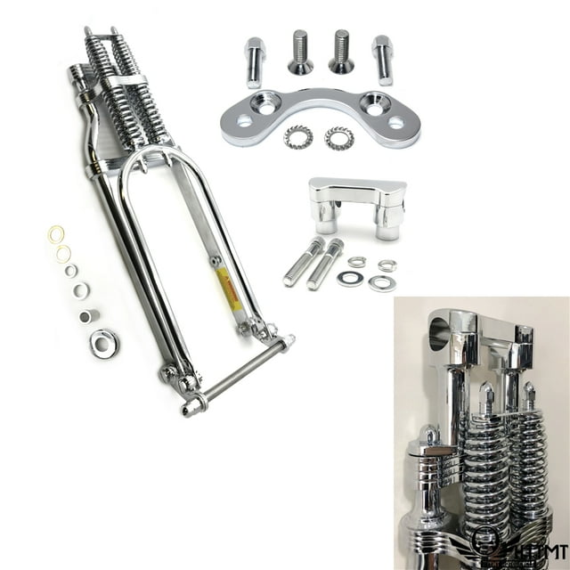 HTTMT- Replacement of 26" Springer Front End Handlebar Adapter 4" Riser ...