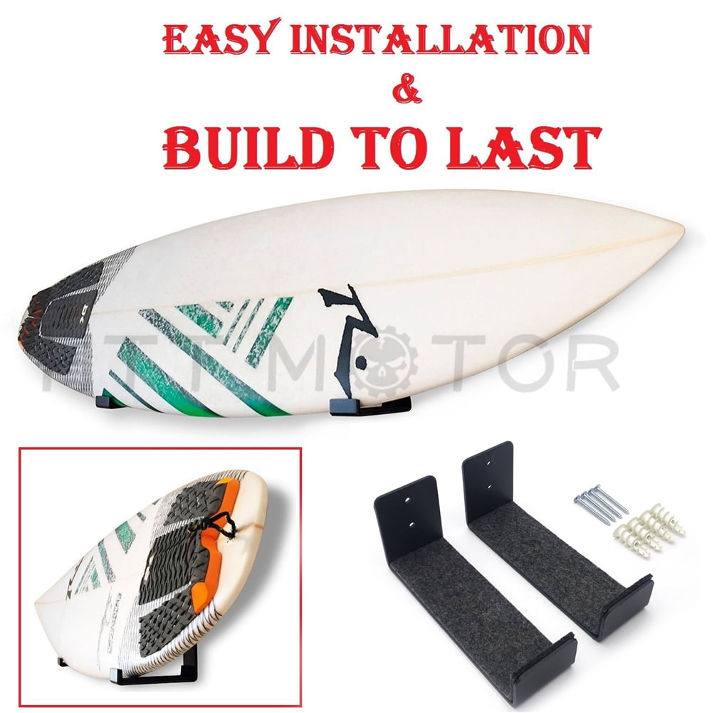 HTTMT- Surfboard / Wakeboard / Kiteboard /Ski Board Storage Wall Hanger ...