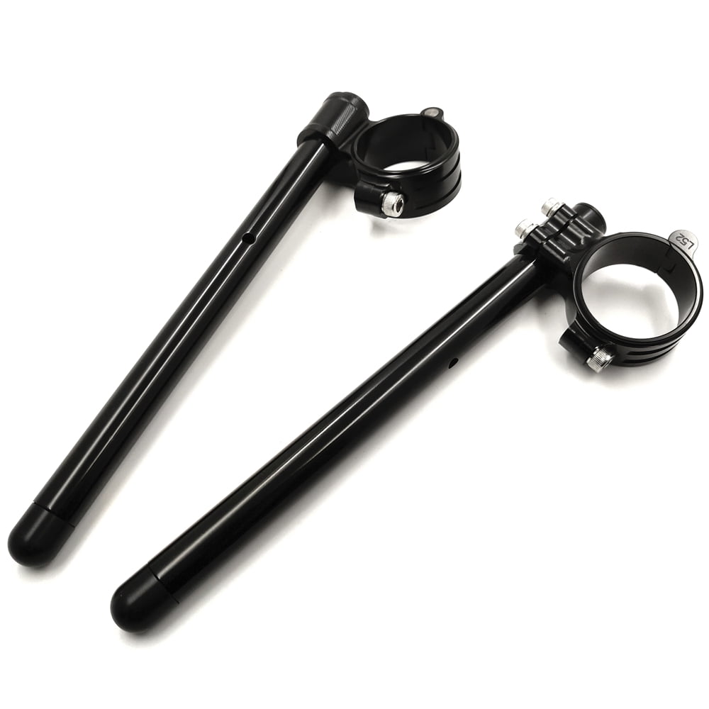HTTMT- USA CNC 22mm Handlebars 50mm Riser Fork Clip-Ons Handle Bar CNC ...