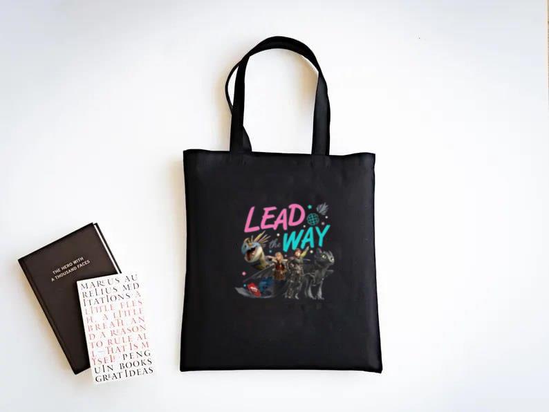 HTTYD 3 Hidden World Lead The Way Art Tote Bags - Walmart.com