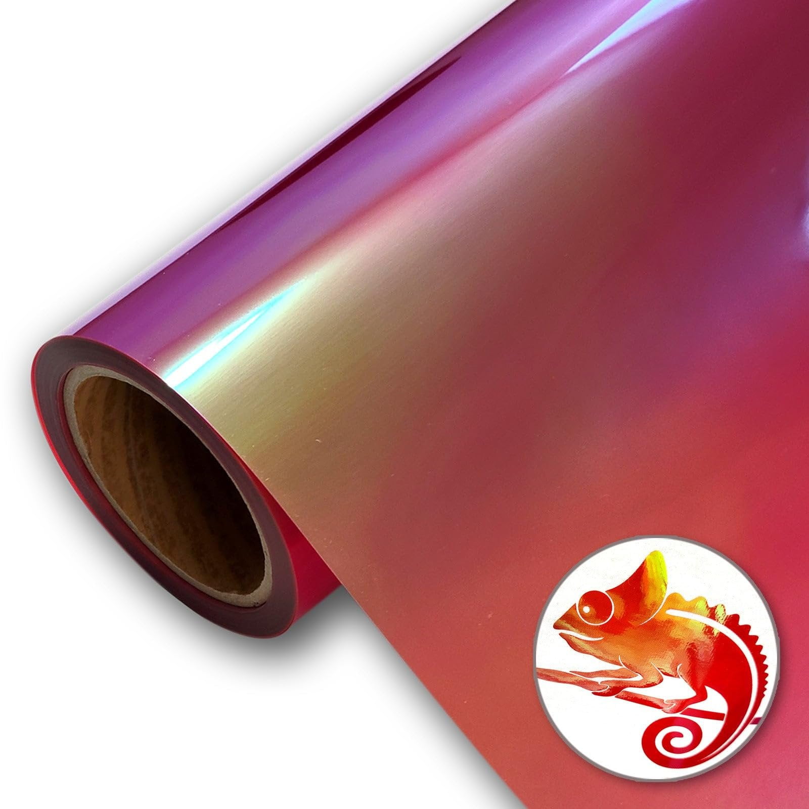 HTV4U Chameleon Gradient Heat Transfer Vinyl Chamleon Red, 20" x 12 ...
