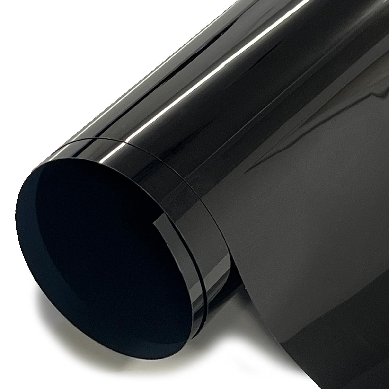 HTV4U Stretchable WeedFoil Heat Transfer Vinyl Black, 20" x 5 Yards ...