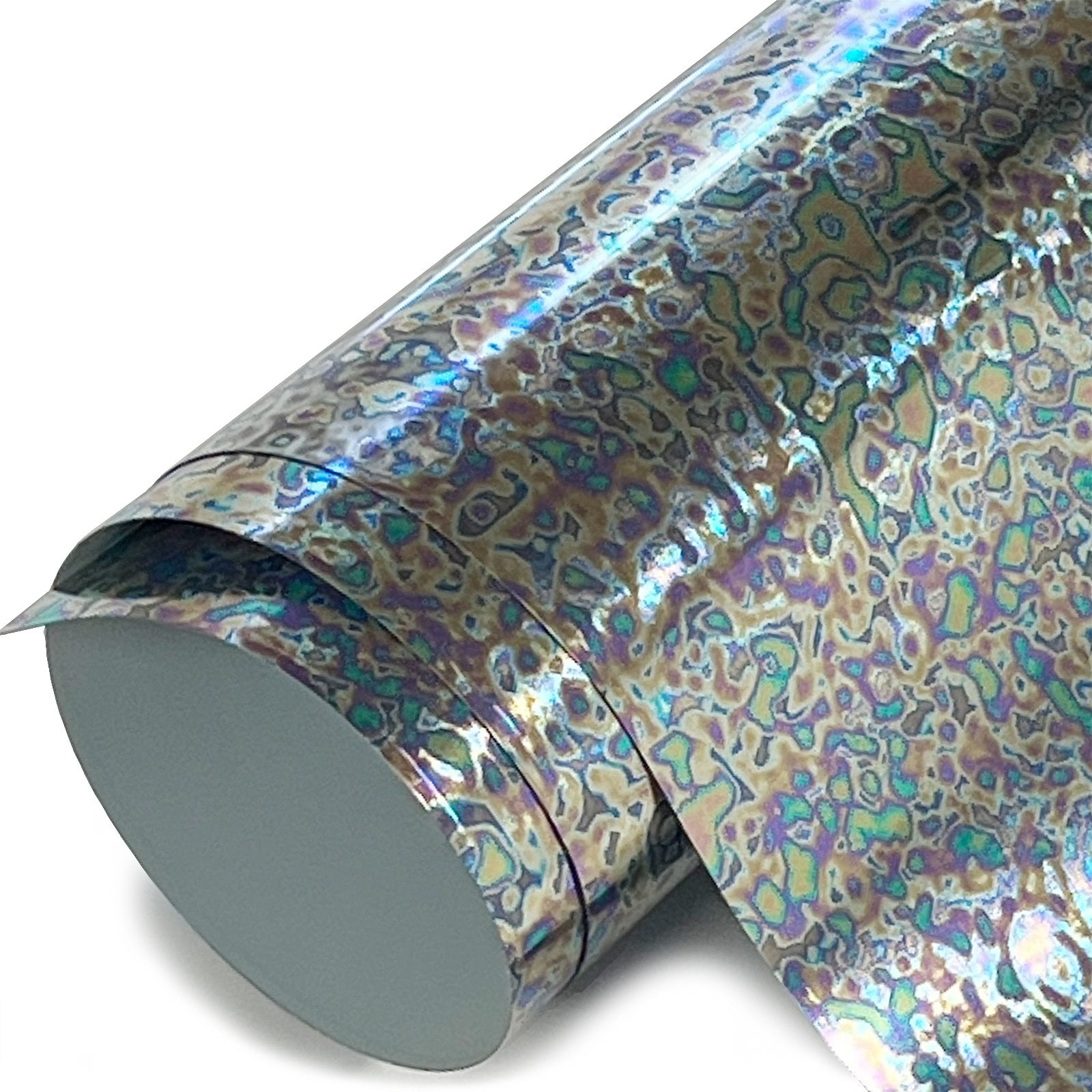 HTV4U Stretchable WeedFoil Iron On Heat Transfer Vinyl 20" Rainbow ...