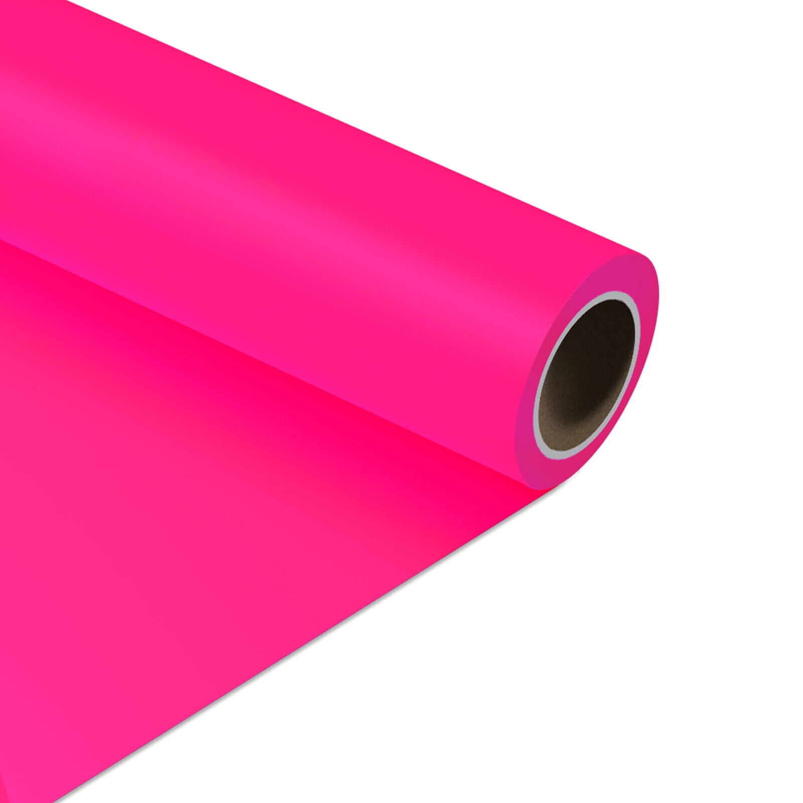HTVRONT 12" x 20FT Fluorescent Rose Red Transfer Heat Transfer Vinyl ...