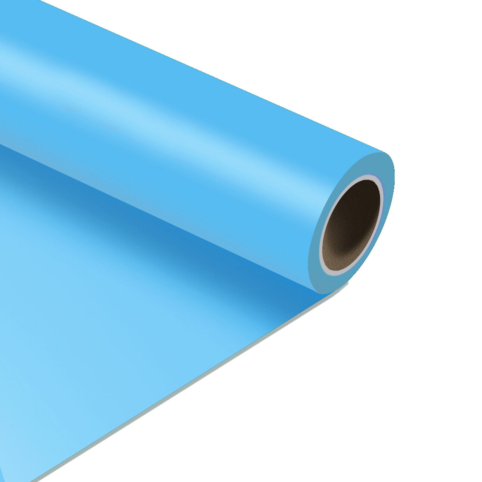 HTVRONT 12" x 20FT Sky Blue Transfer Heat Transfer Vinyl Iron on HTV ...