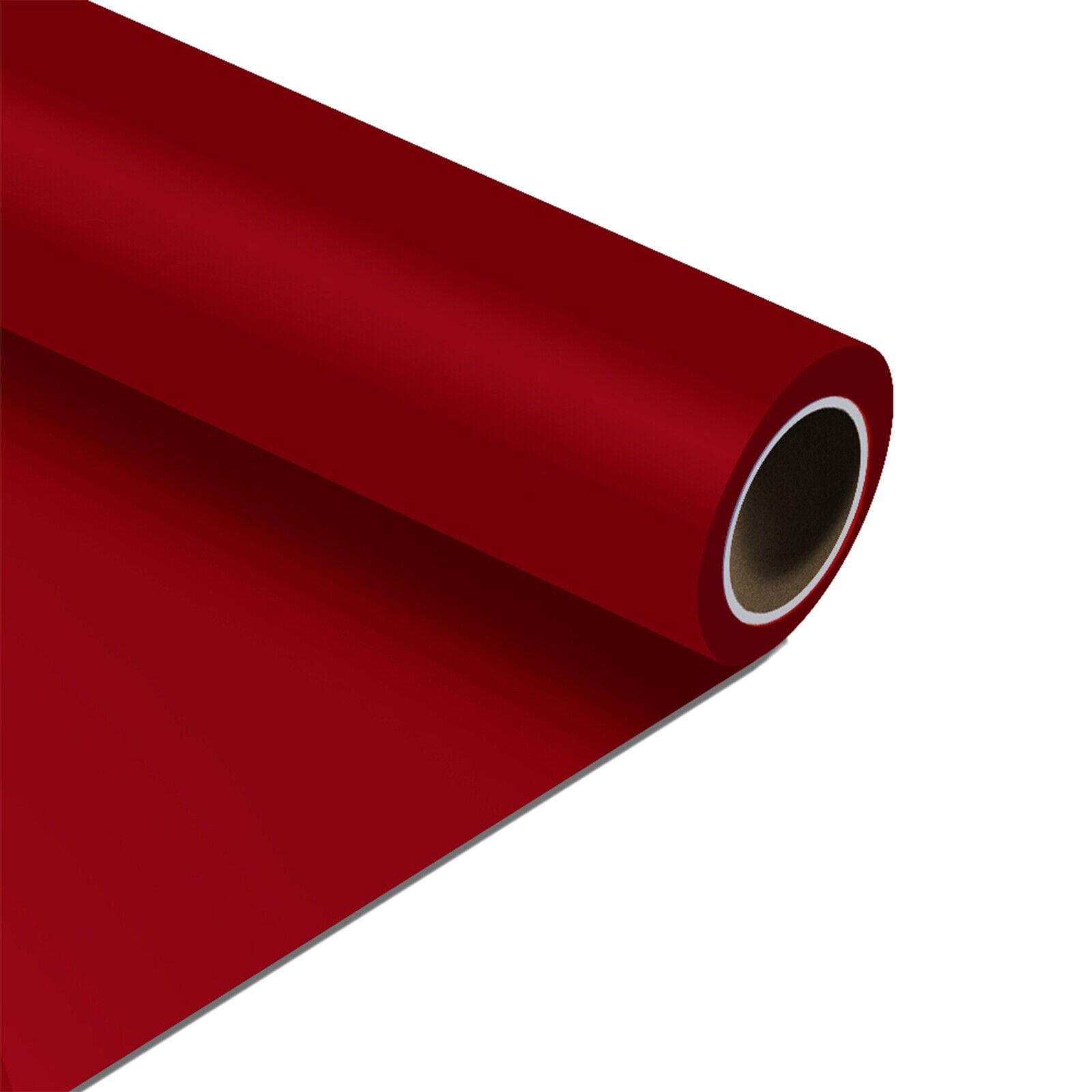 HTVRONT 12" x 30FT Heat Transfer Vinyl Red HTV Rolls For T-Shirts, Iron ...
