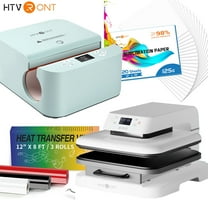 "HTVRONT 1500W Auto Heat Press Machine, 15""x15"", Professional Easy ...