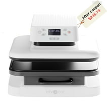 HTVRONT 1500W 15"x15" Auto Heat Press Machine Bundle, Sublimation ...