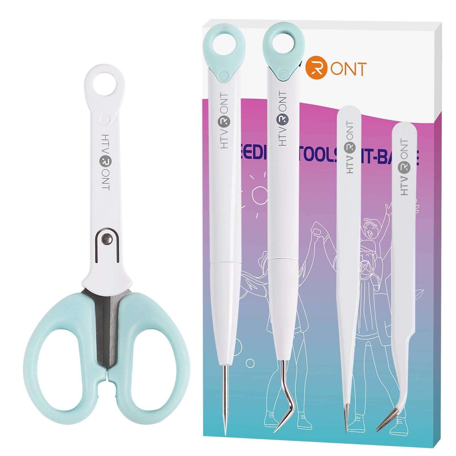 HTVRONT 5 Pcs Craft Vinyl Weeding Tools Use For HTV Vinyl, Permanent ...