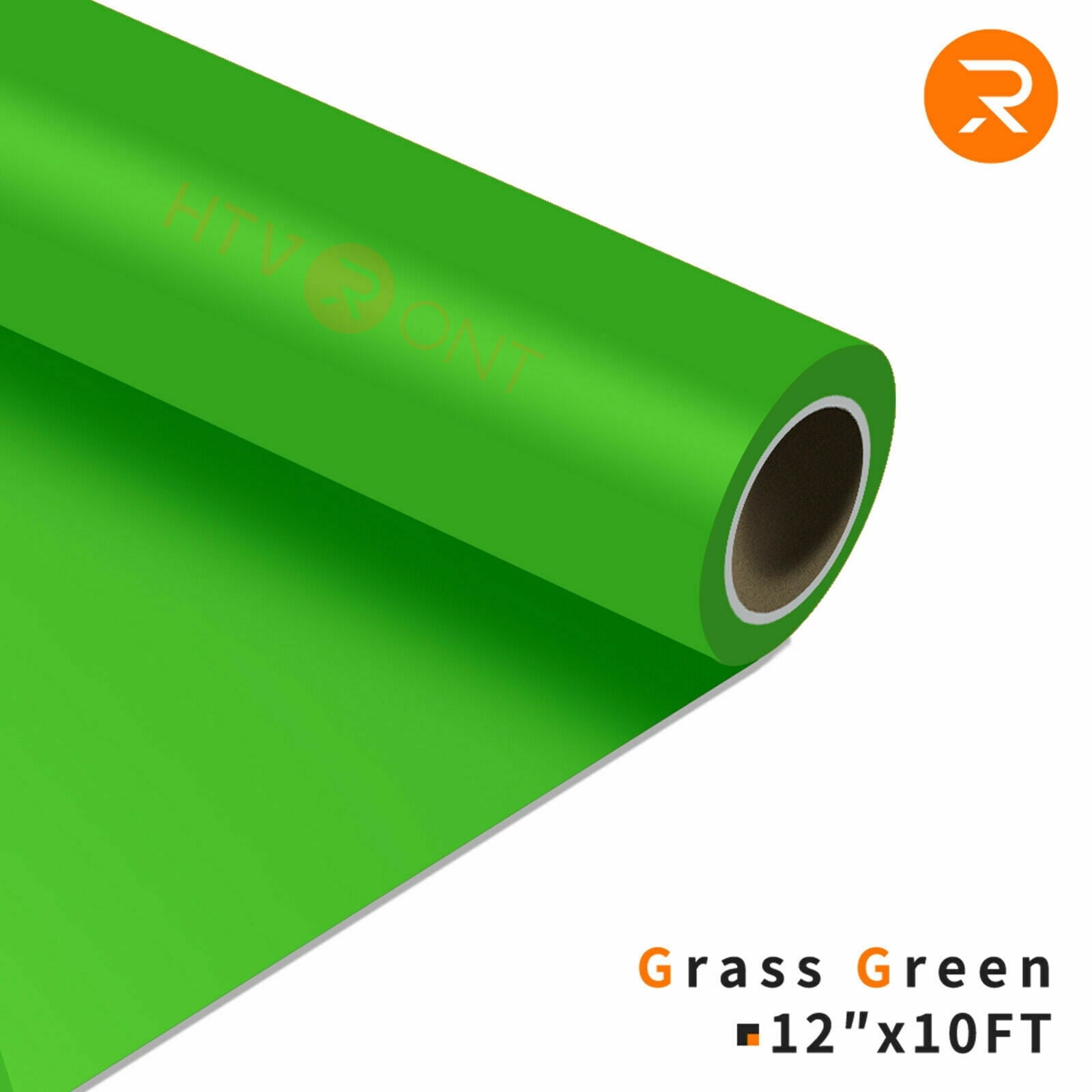 HTVRONT Grass Green Heat Transfer Vinyl Rolls - 12" x 10FT Iron on ...