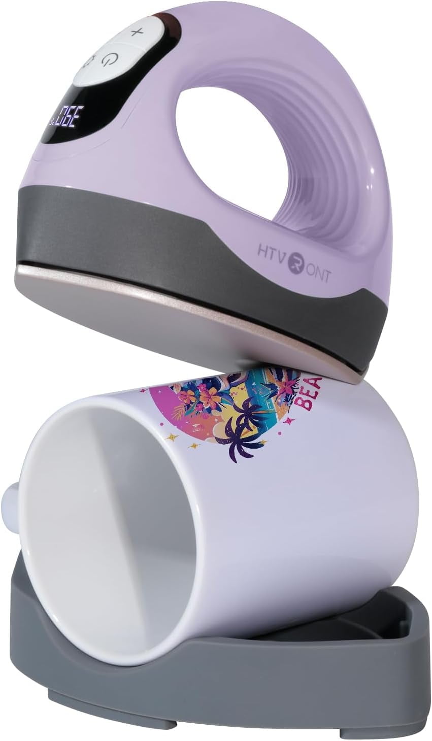 HTVRONT Mini Heat Press for Pressing Small Objects like Shoes, Hats ...