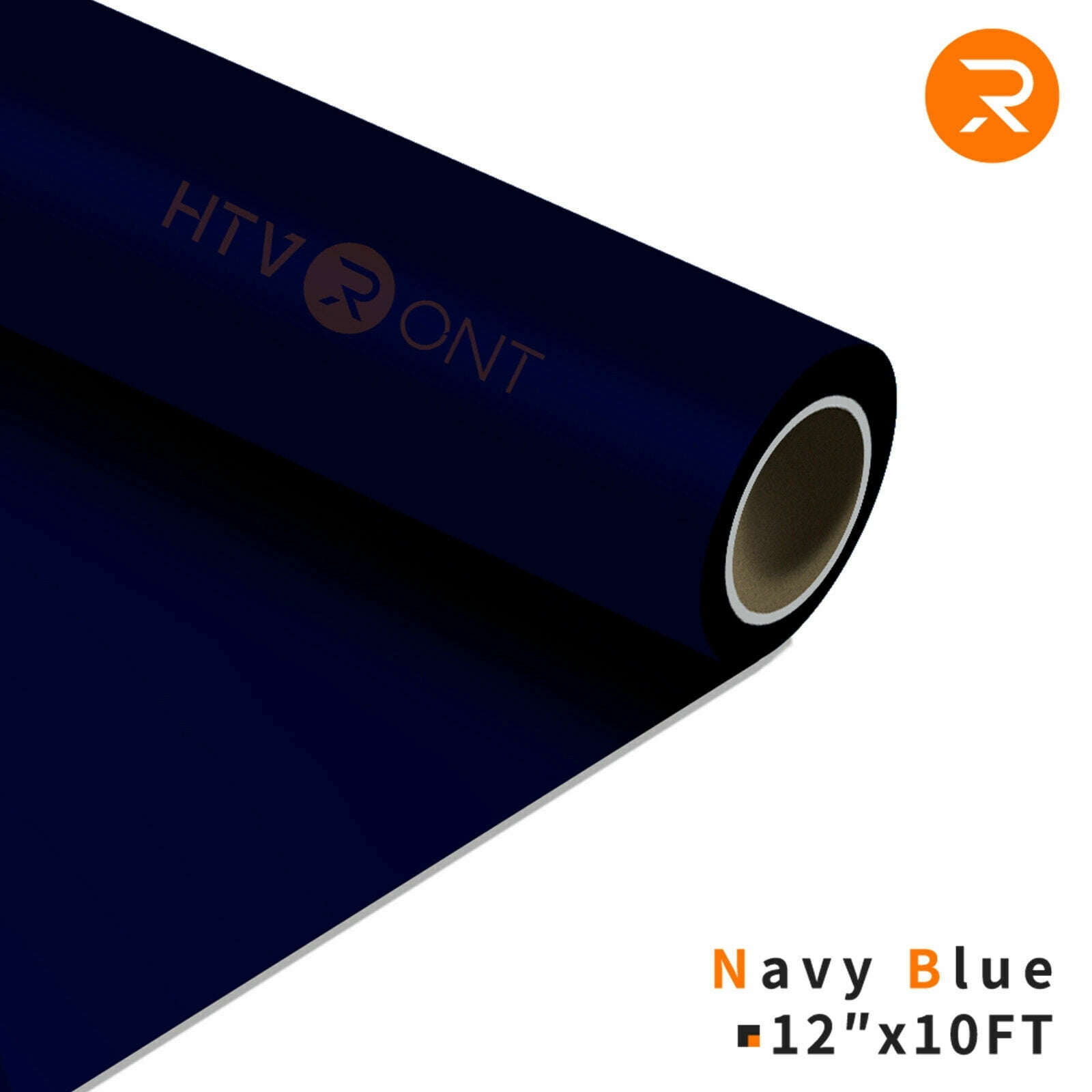 HTVRONT Navy Blue Heat Transfer Vinyl Rolls-12" x 10FT Navy Blue Iron ...