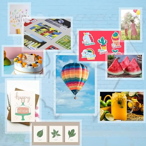 HTVRONT Printable Vinyl Laminating Kit - 300 Sheets (100 Glossy + 100 ...