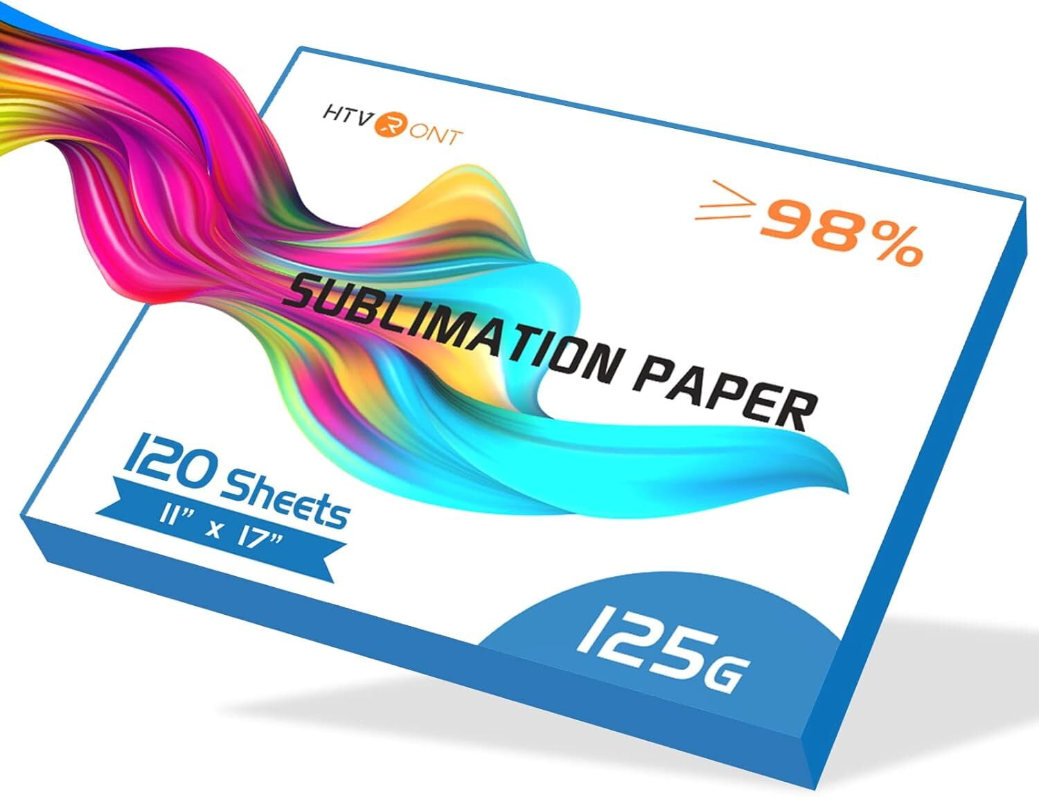 HTVRONT Sublimation Paper 11x17 Inch - 120 Sheets Easy to Transfer ...