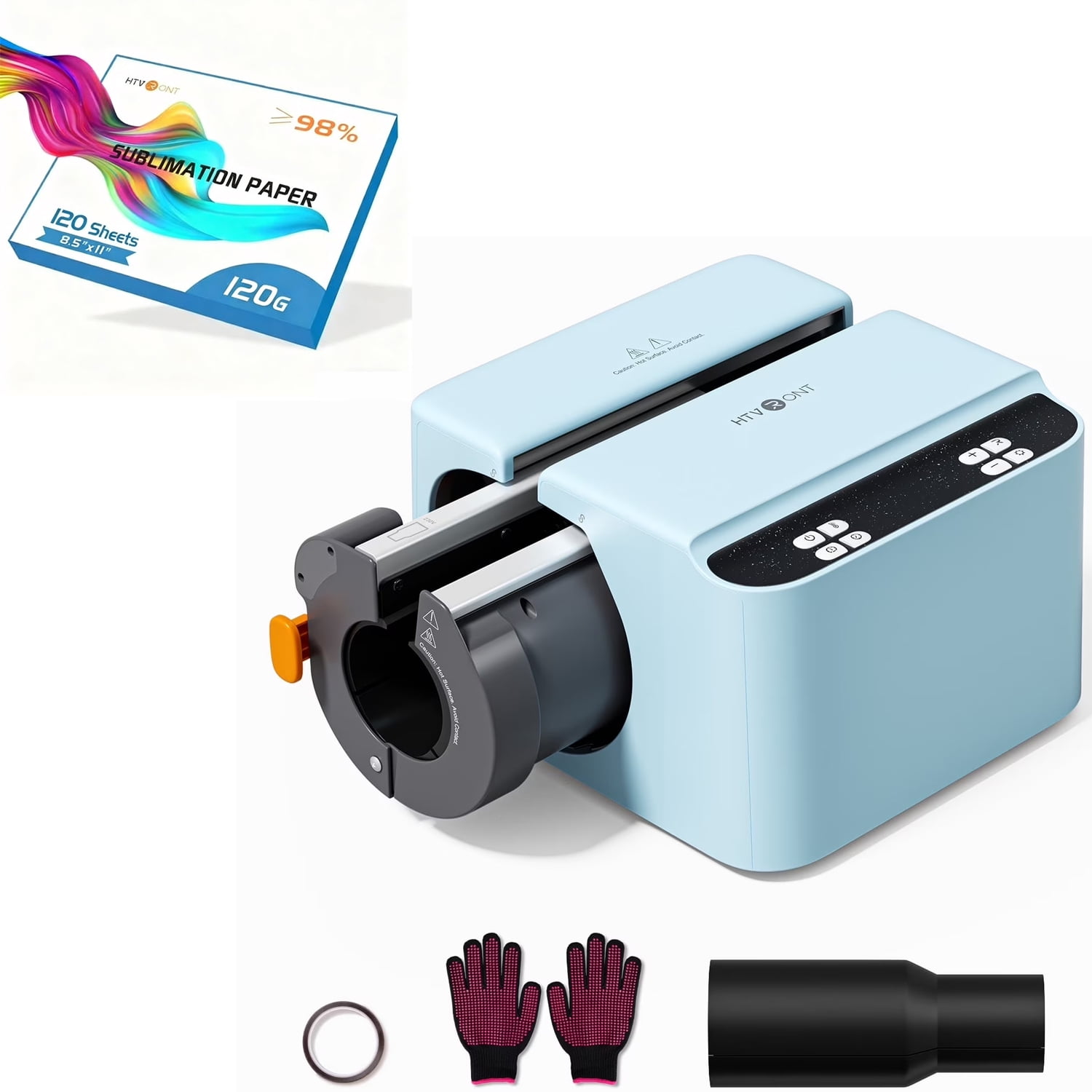 HTVRONT Sublimation Paper 8.5 x 11 inches - 120 Sheets & A200H Auto ...
