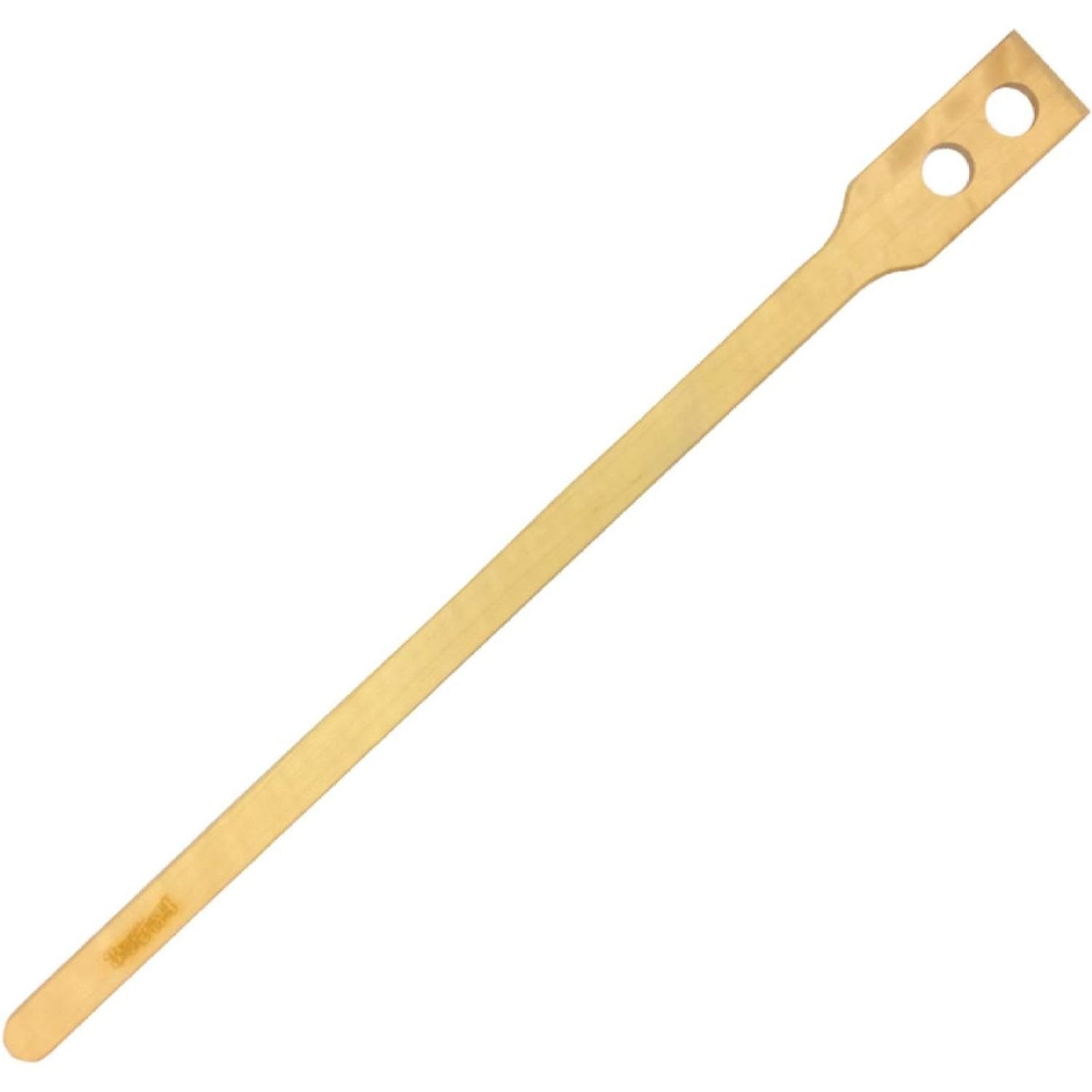 HTYSUPPLY 1052 35.5-in Beech Wood Mash Paddle Features Mash Holes to ...