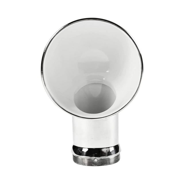 HTYSUPPLY 304 Grade Stainless Steel Round White Cowl Vent 4 Inches for ...
