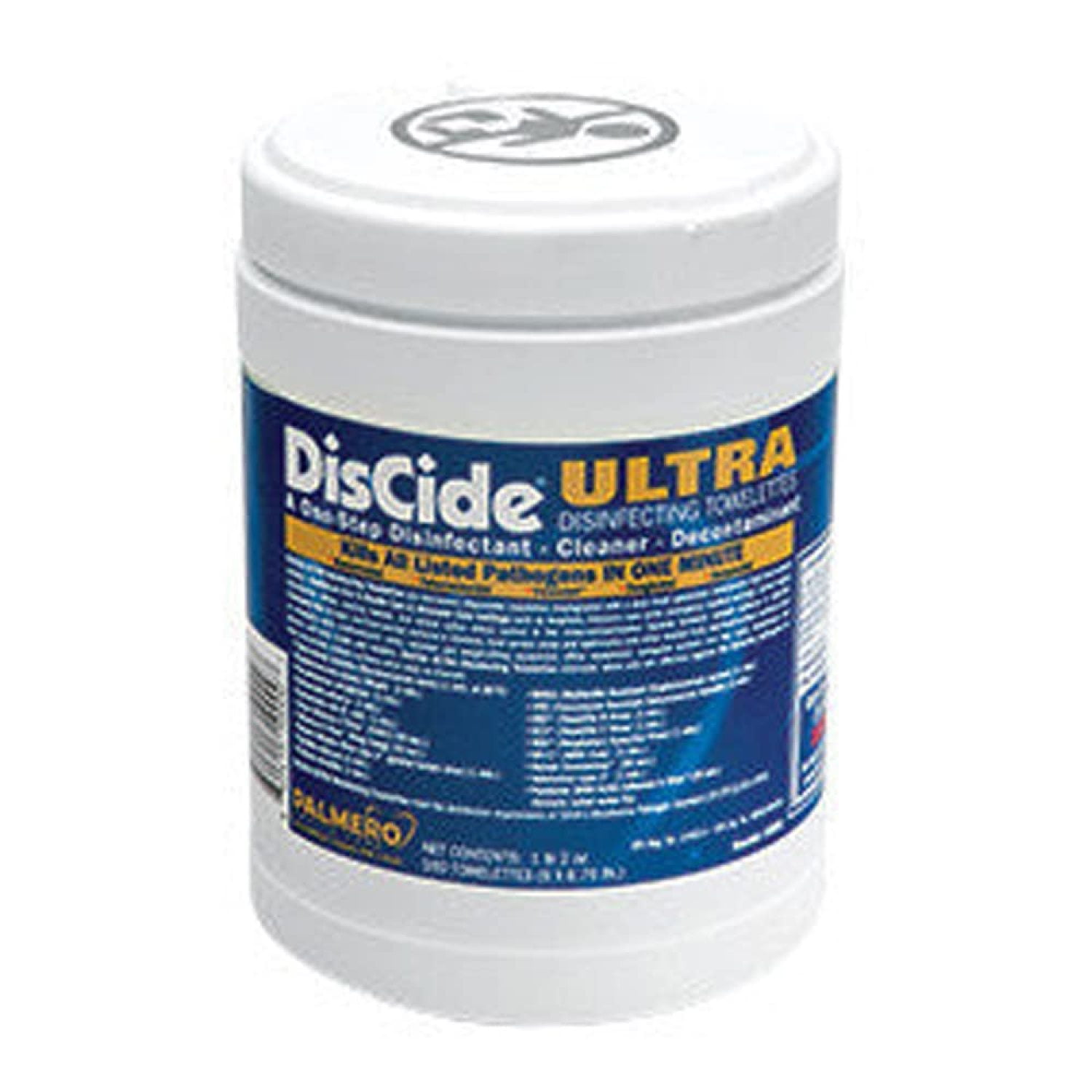 HTYSUPPLY 60DIS Discide Ultra Disinfecting Towelette, Can/160 Towelette ...
