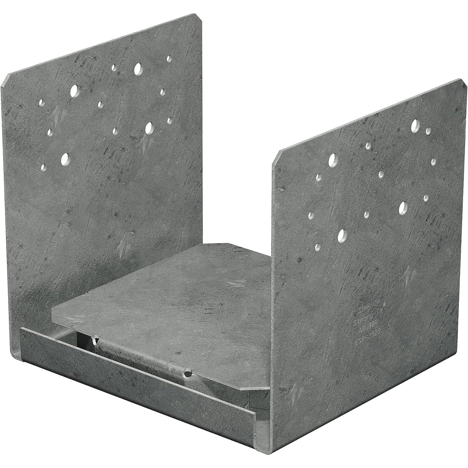 HTYSUPPLY ABU ZMAX Galvanized Adjustable Standoff Post Base for 8x8 ...
