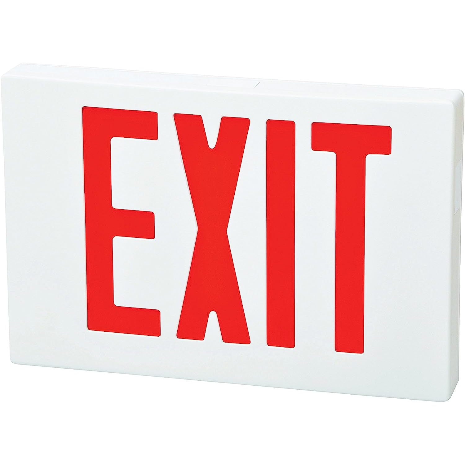 HTYSUPPLY FHEX21WREM FireHorse LED Thin Profile Emergency Exit Sign ...