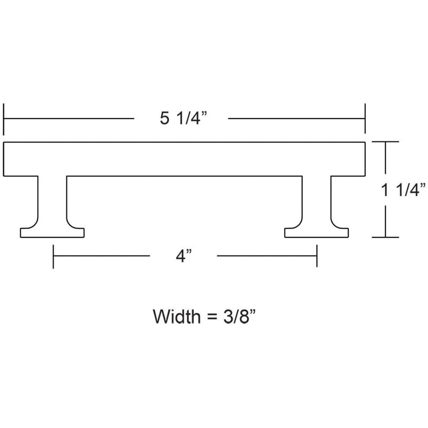 HTYSUPPLY Freestone Pull Available in 6 Sizes and 6 finishes ...