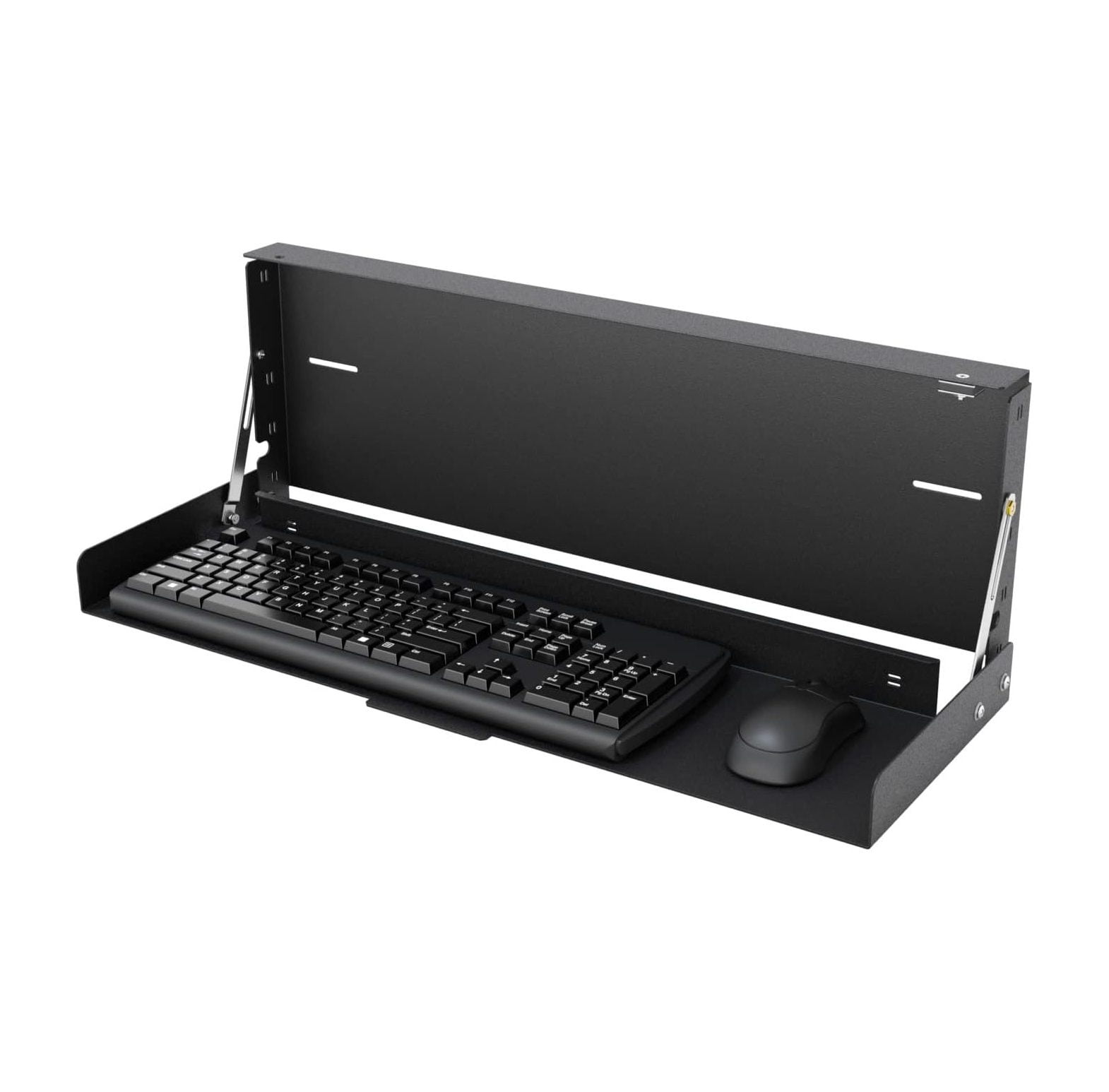 HTYSUPPLY Full Keyboard Tray Wallmount Keyboard Tray for Full-Size ...