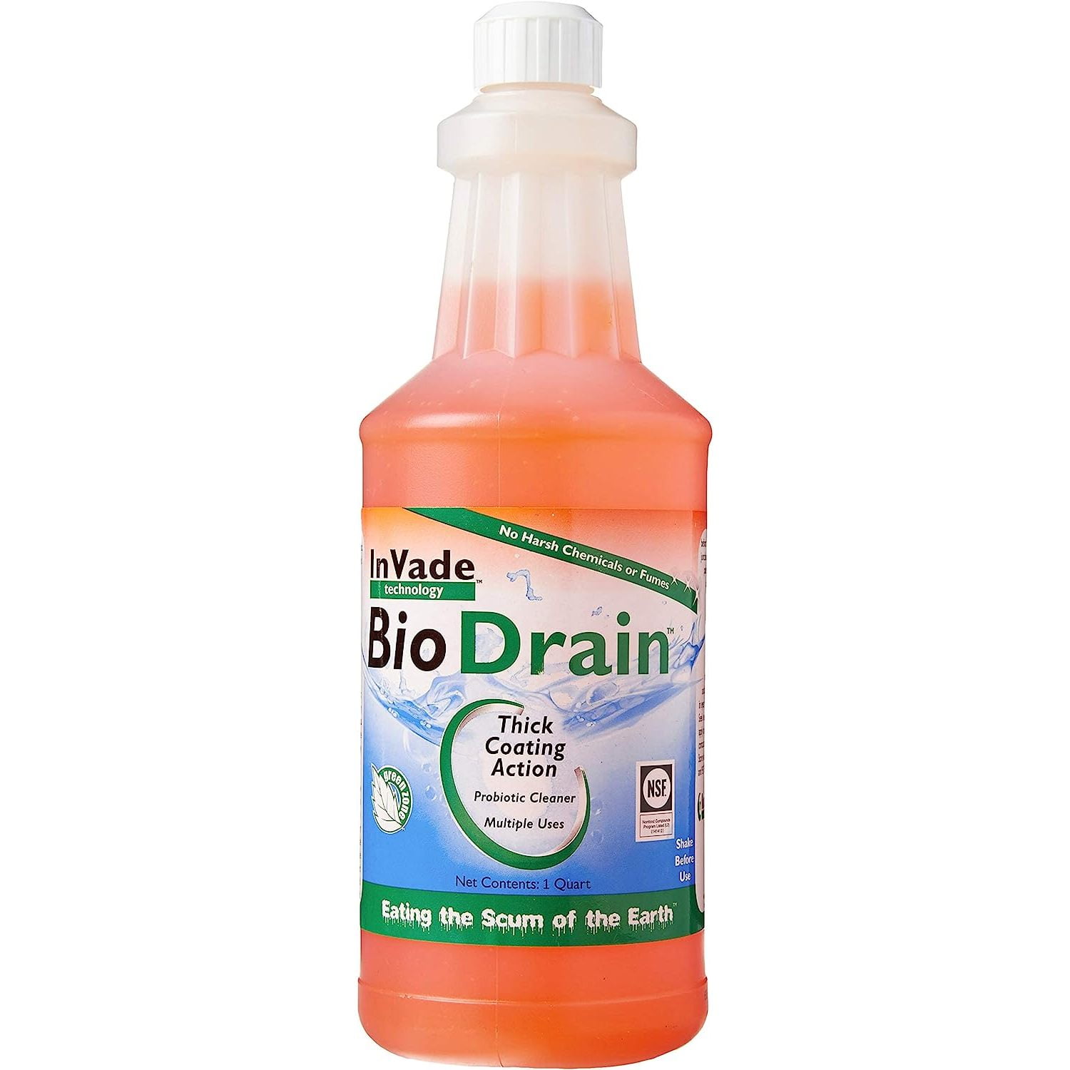 HTYSUPPLY IBDC032 Invade Bio Drain Gel-1 qt, Orange - Walmart.com