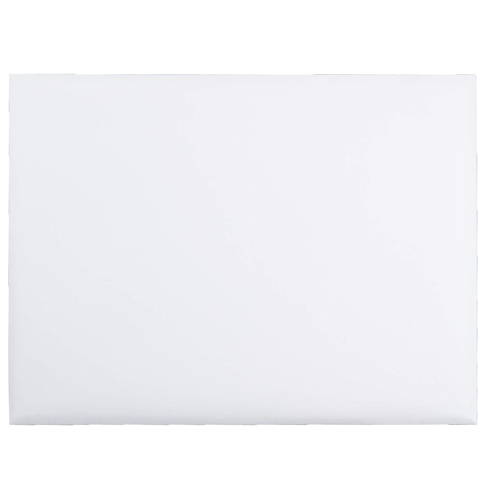 HTYSUPPLY Open-Side Booklet Envelope, Gummed, White, 9 x 12, 250 per ...