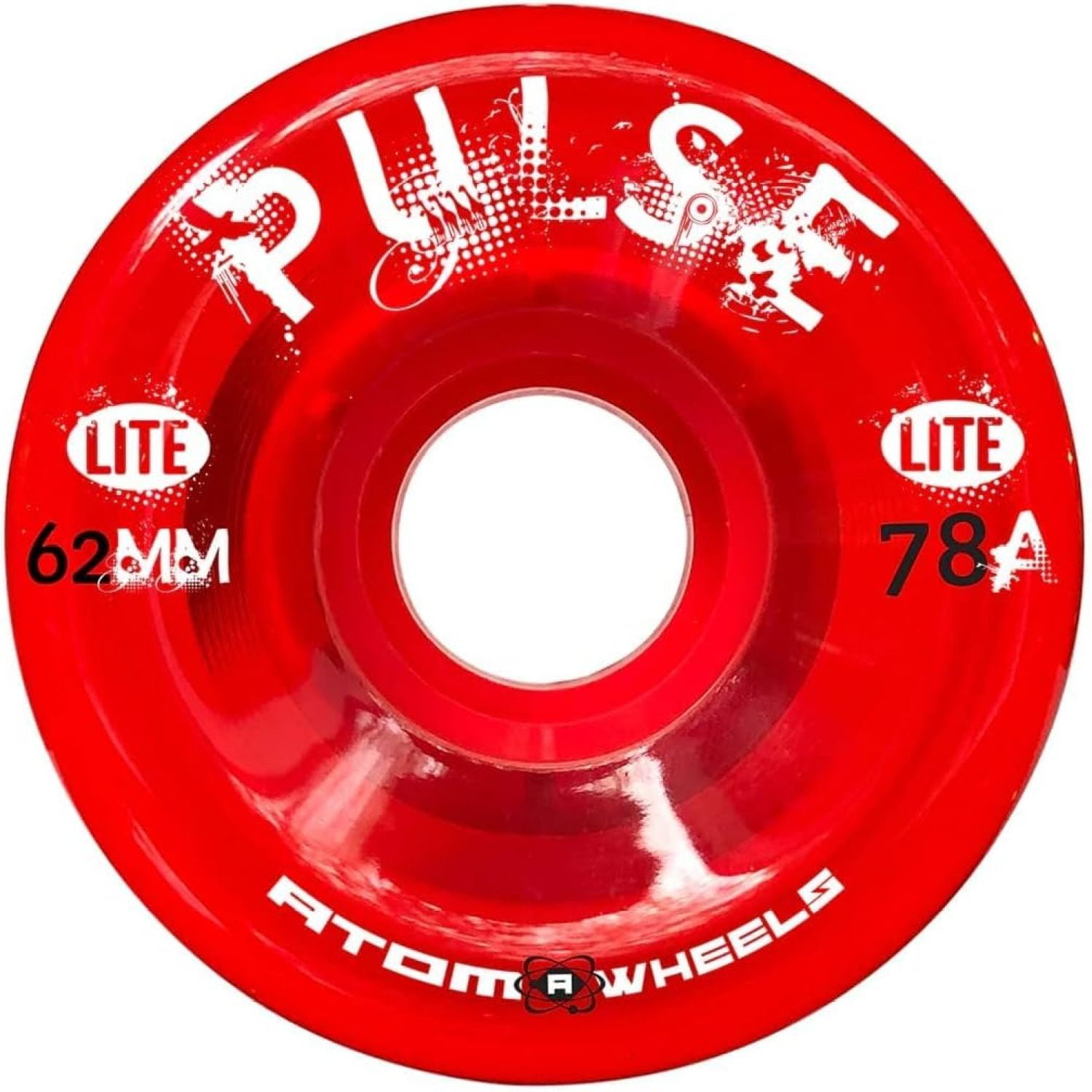 HTYSUPPLY Pulse Outdoor Quad Wheels (Hardness 78A, 65mm x 37mm ...