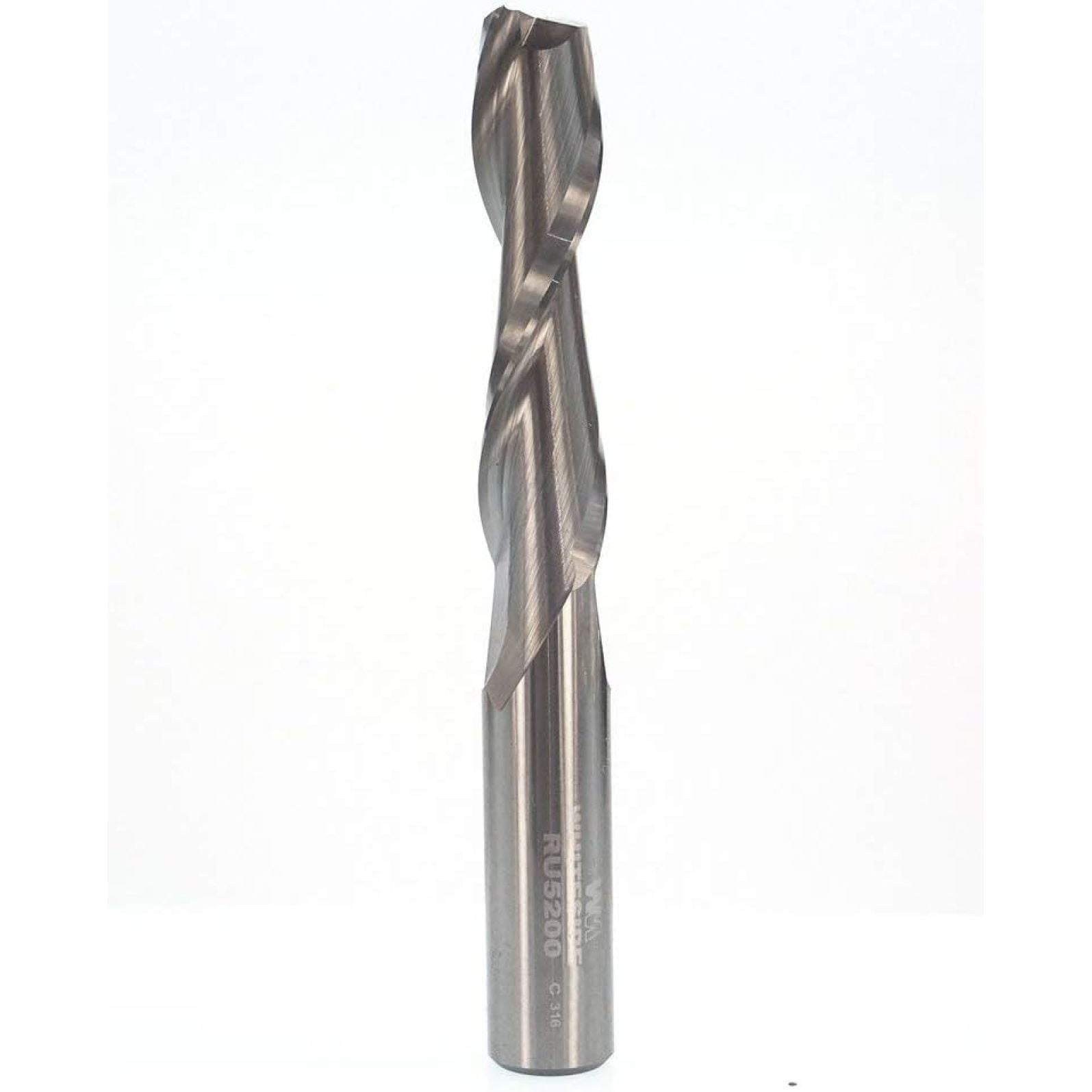 HTYSUPPLY Router Bits RU5200 Standard Spiral Bit with Up Cut Solid ...
